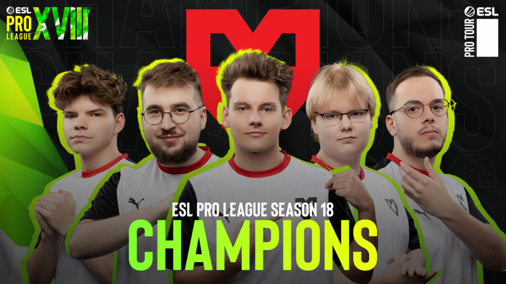 ESL Pro League Champions - ESL Pro League CS