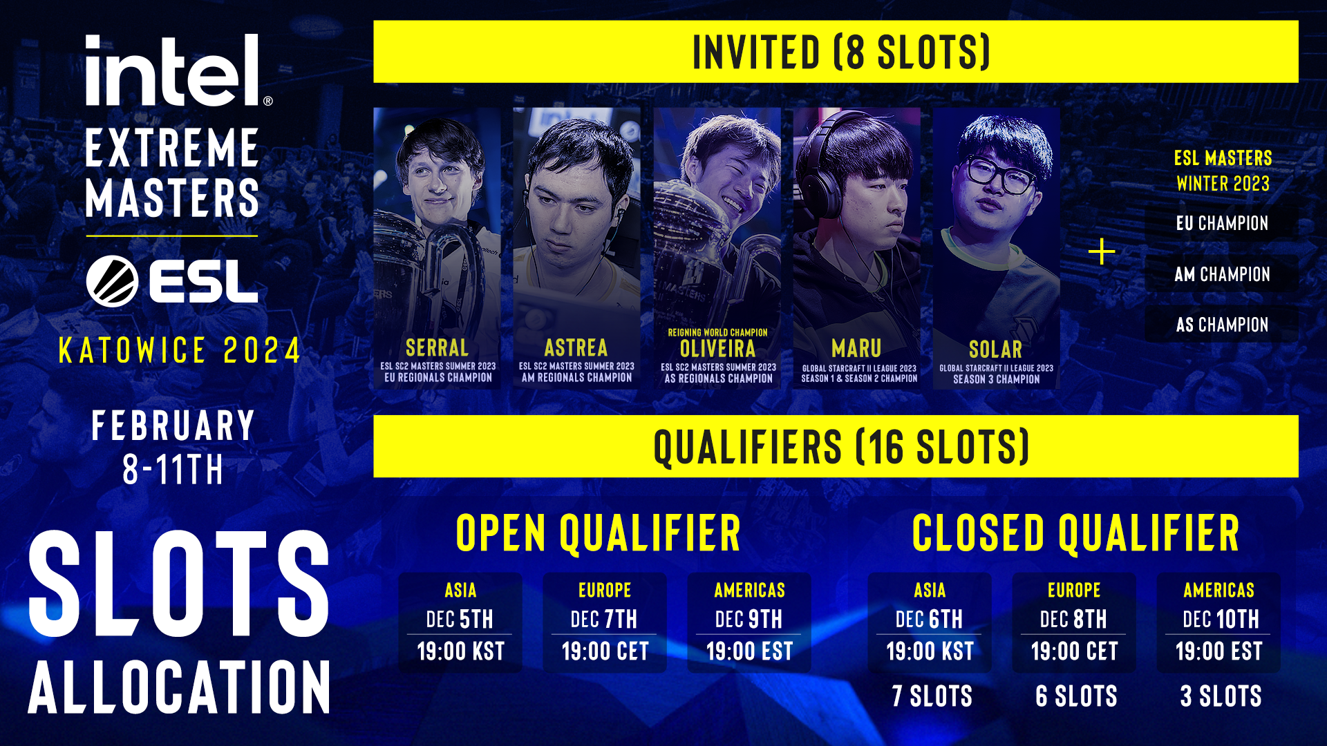 StarCraft II returns to IEM Katowice! - ESL Pro Tour